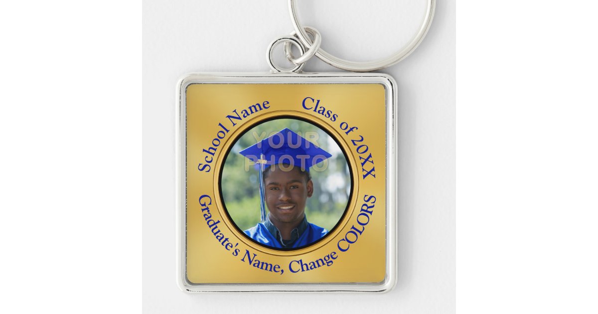 Photo and Personalized Graduation Keychains | Zazzle