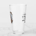 Photo and Text Personalized Glass | Zazzle