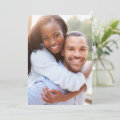 Photo Backing Card For Vellum Overlay Invitation | Zazzle