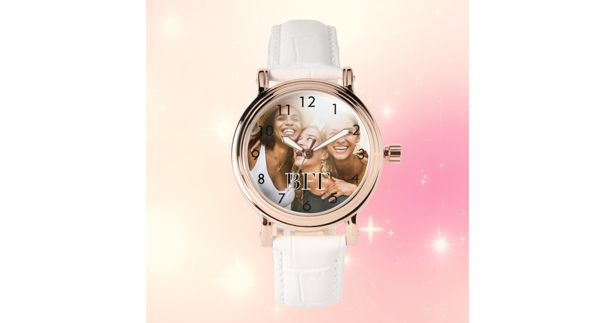 Photo best friends BFF Watch | Zazzle