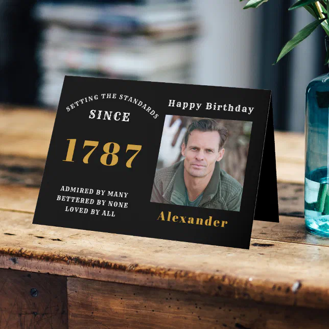 Photo Birthday Card | Zazzle