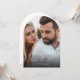 Photo & Calligraphy 3 Mod Vert V2 Arc Invitation | Zazzle