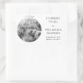PHOTO Celebration of Life Funeral Memorial Wake Rectangular Sticker ...