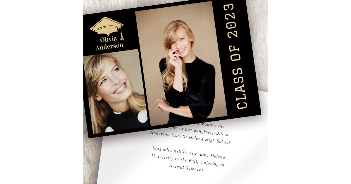Photo Class of 2023 Graduation Announcement | Zazzle