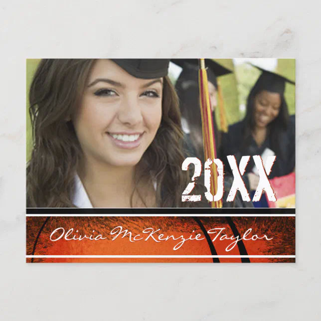 Photo Class of Graduation Open House Invitation Postcard | Zazzle