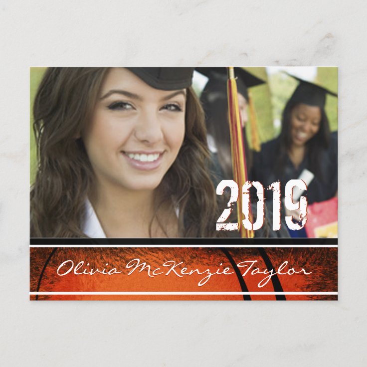 Photo Class of Graduation Open House Invitation Postcard | Zazzle