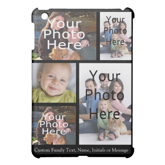 Photo Collage , 5 Custom Personalized Cover For The iPad Mini | Zazzle.com