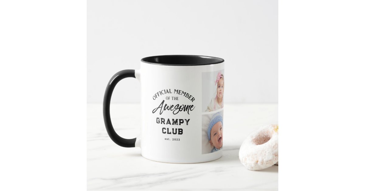 Photo Collage Awesome GRAMPY Mug | Zazzle