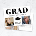 Photo Collage Class of 2024 Graduation Announcement | Zazzle