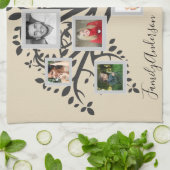 Photo Collage Family Tree Template Personalized Towel | Zazzle