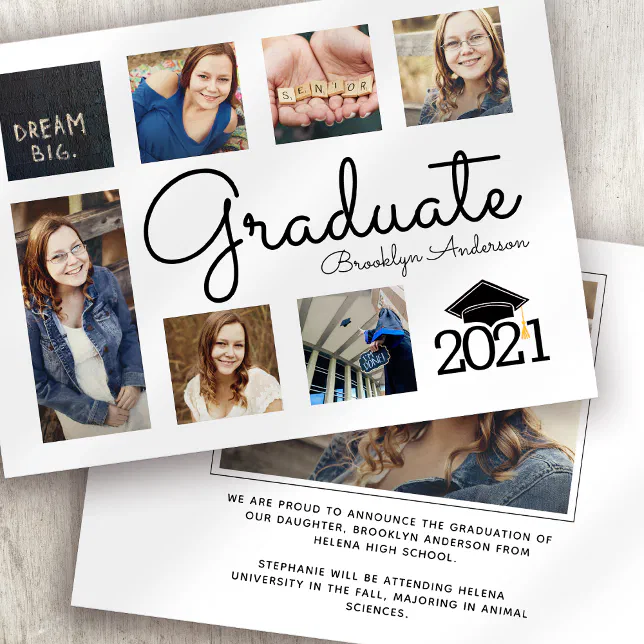 Photo Collage Graduate | Zazzle