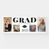 Photo Collage Graduate Class of 2023 Banner | Zazzle