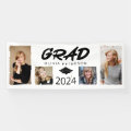 Photo Collage Graduate GRAD Class of 2024 Banner | Zazzle