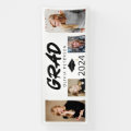 Photo Collage Graduate GRAD Class of 2024 Banner | Zazzle