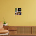 Photo Collage Grid Funeral Memorial Wake Poster | Zazzle