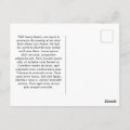 Photo Collage In Loving Memory Death Announcement Postcard | Zazzle