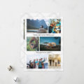 Photo Collage Merry Travel Memories Holiday Card | Zazzle
