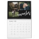 Photo collage modern create your own template calendar | Zazzle
