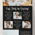 Photo Collage New Year Holiday Card | Zazzle