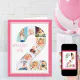 Photo Collage Number 2 Girl's 2nd Birthday Card | Zazzle