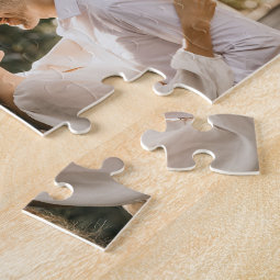 Photo Collage Personalized Couple Jigsaw Puzzle | Zazzle