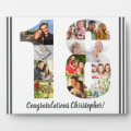 Photo Collage Personalized Number 18 Birthday Plaque | Zazzle