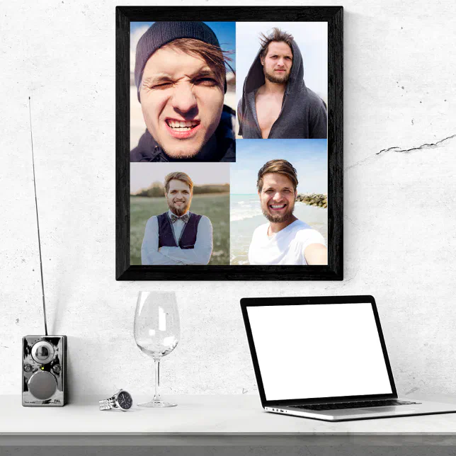 Photo Collage Put Your Face On a Poster | Zazzle