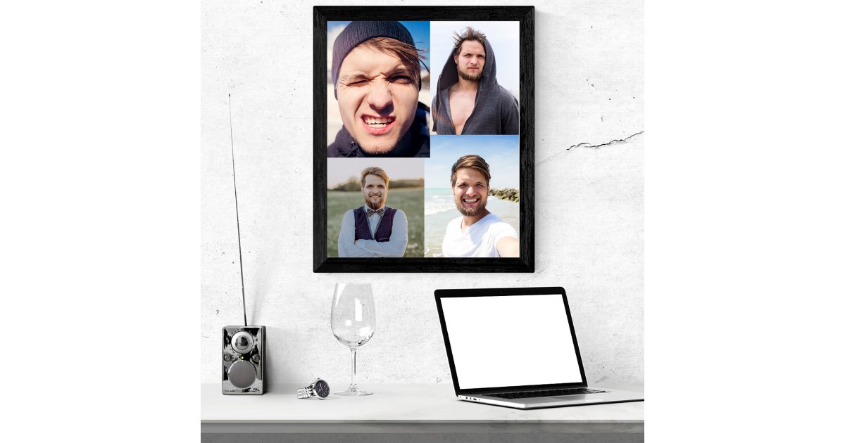 Photo Collage Put Your Face On a Poster | Zazzle