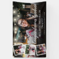 Photo Collage String Lights Graduation Party Banner | Zazzle