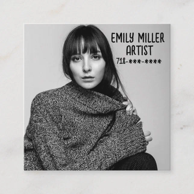PHOTO Custom Business Cards | Zazzle