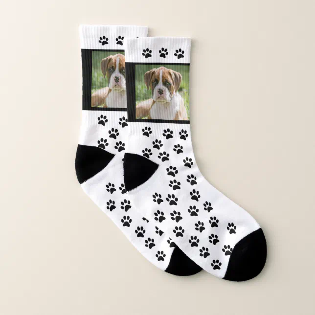 Photo Dog Photo Socks - Picture Pet Socks | Zazzle