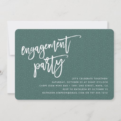 Photo Engagement Announcement & Party Invitation | Zazzle