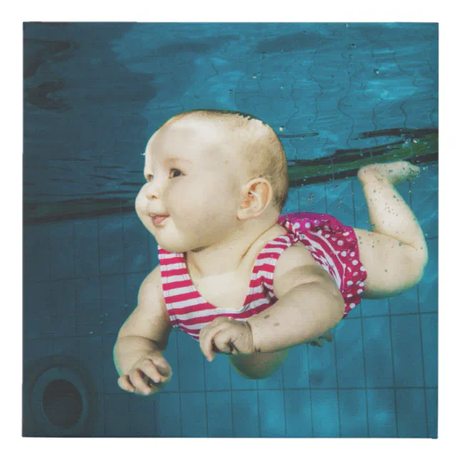 Photo Family Keepsake Template Create Your Own Faux Canvas Print | Zazzle