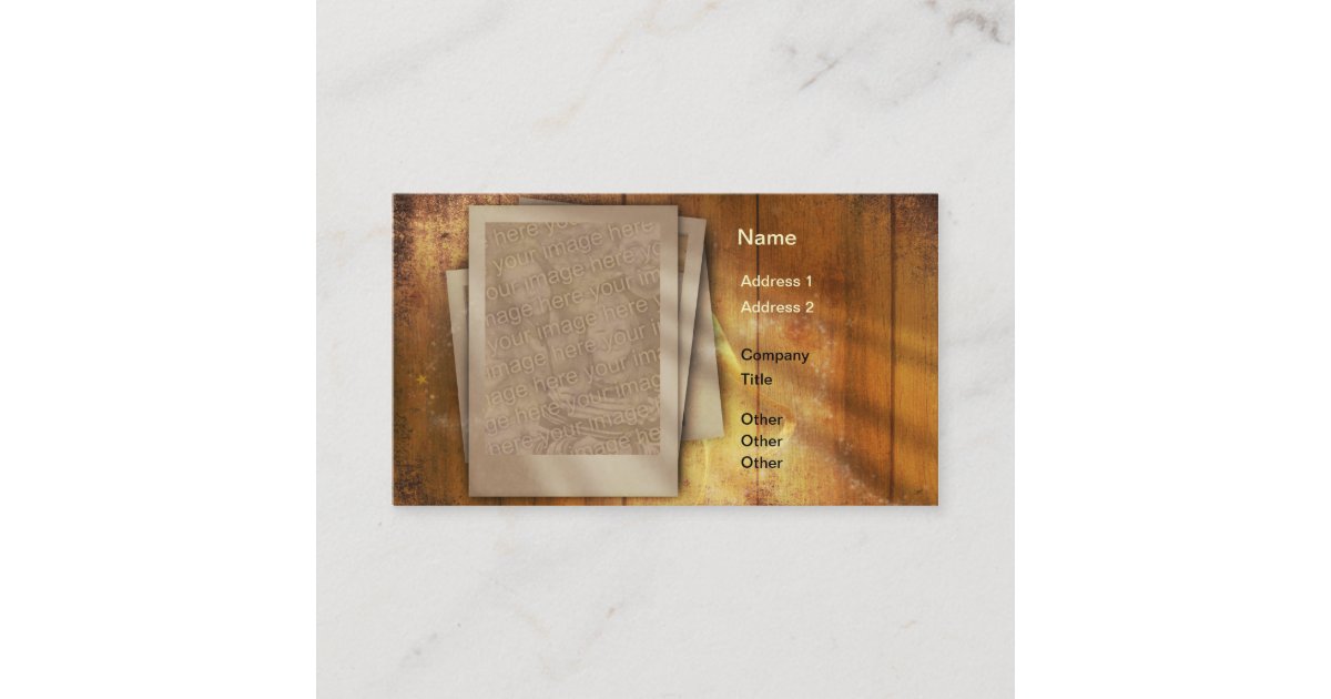 Photo Frame Business Card | Zazzle