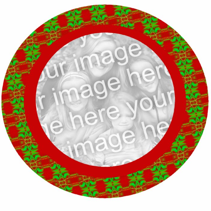 Photo Frame Christmas Ornament - Customized | Zazzle.com