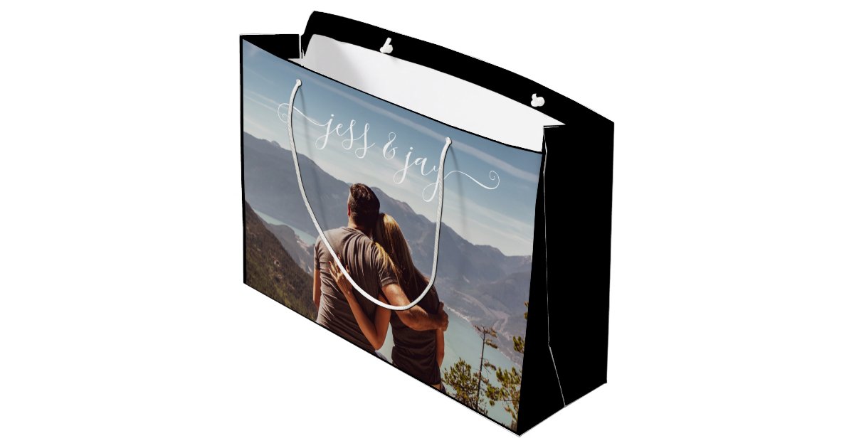 Photo Gift Bag | Zazzle