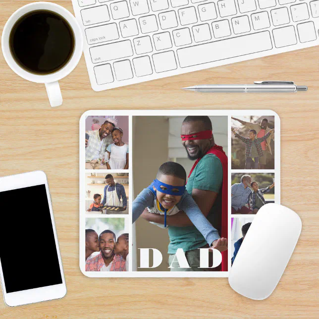 Photo Gifts for Father's Day Mouse Pad | Zazzle