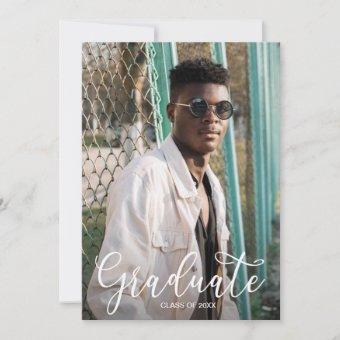 Photo Graduation Party Invitation | Zazzle