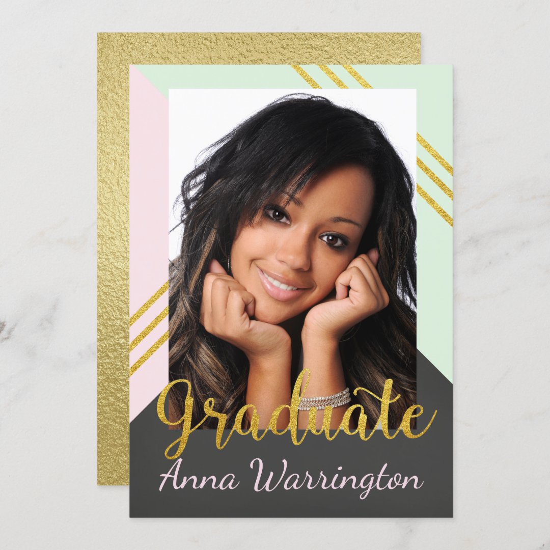 Photo Graduation Party Invitation | Zazzle