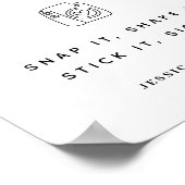 Photo Guestbook Snap It Shake it Stick It Sign it | Zazzle