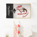 Photo Gymnast Athlete congratulation graduate Banner | Zazzle