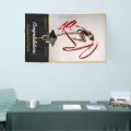 Photo Gymnast Athlete congratulation graduate Banner | Zazzle