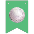 Photo Hole in One Golf First Birthday Banner | Zazzle