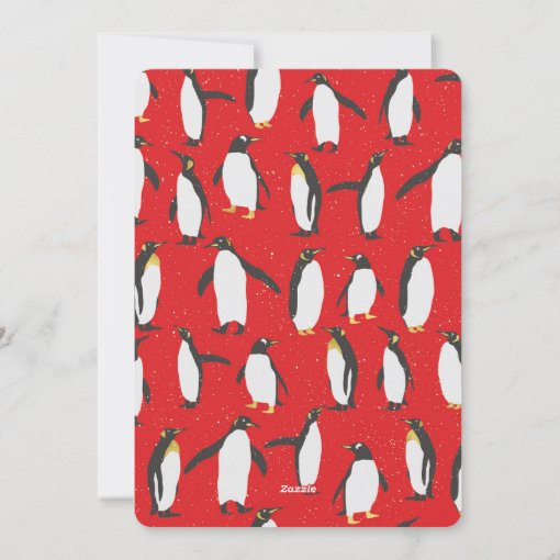 Photo Holiday Penguin Cheer | Zazzle