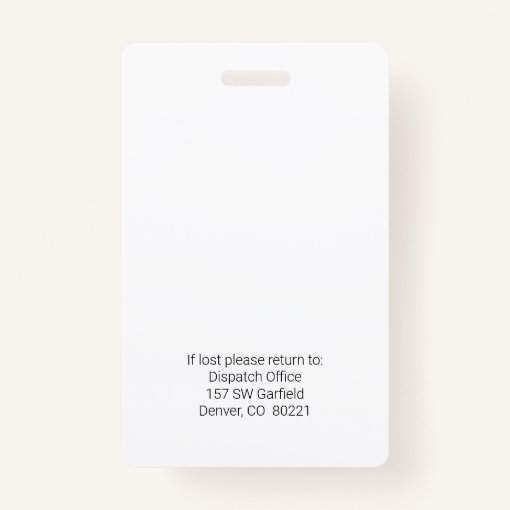 Photo ID Badge | Zazzle