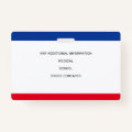 Photo Identification Emergency Safety Child ID Badge | Zazzle