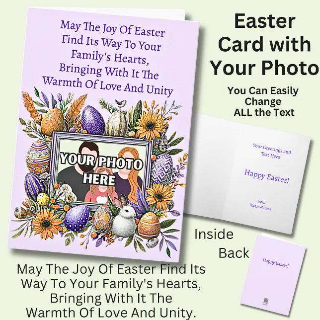 Photo, May The Joy Of Easter Find Its Way To Your Card | Zazzle