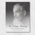 Photo Memorial Tribute Death Funeral Poster | Zazzle