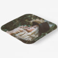 Photo Modern Funeral Celebration of Life Memorial Paper Plates | Zazzle