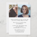 Photo Modern Portrait Graduation Announcement | Zazzle